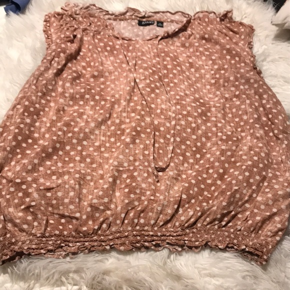 a.n.a | Tops | Poke A Dot Top | Poshmark